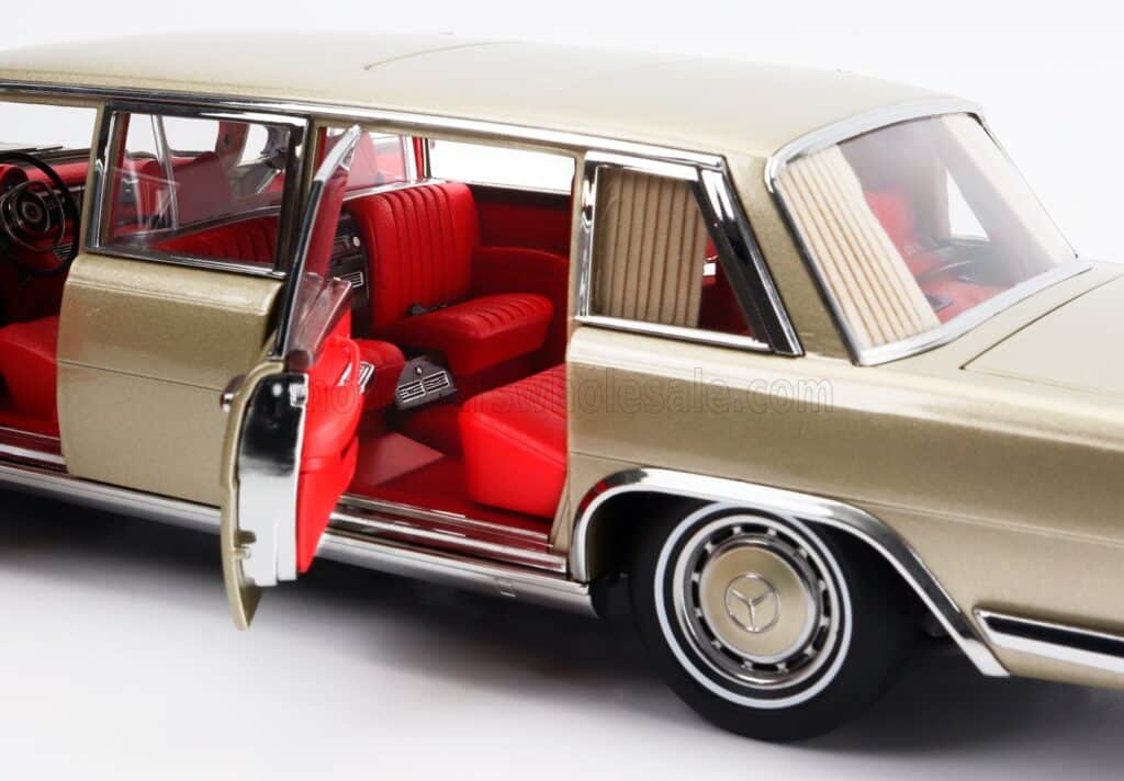 1:18 Mercedes-Benz 600 Pullman Limousine Champagne - Diecast Model ...