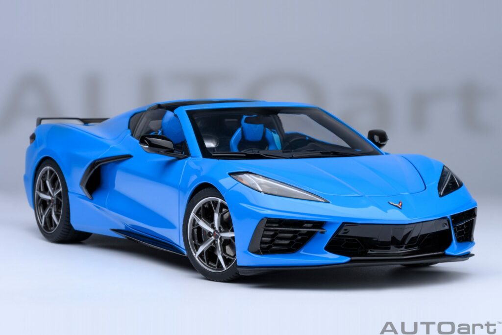 AUTOart - 1:18 Chevrolet Corvette C8 Stingray Rapid Blue | Model Universe
