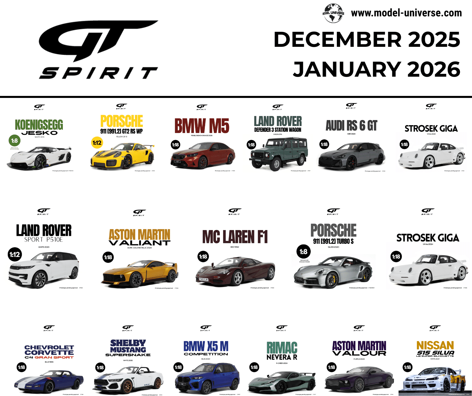 GT Spirit Announces Lineup for December 2025 and January 2026