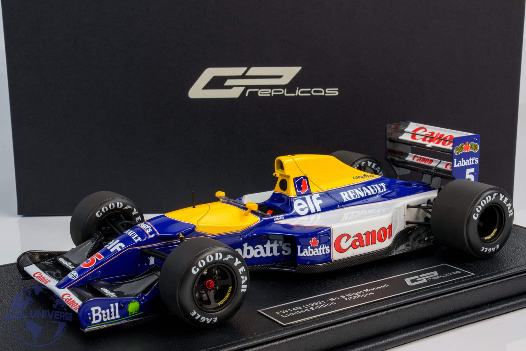 GP Replicas - 1:18 Williams Renault FW14B No.5 Nigel Mansell F1 World ...