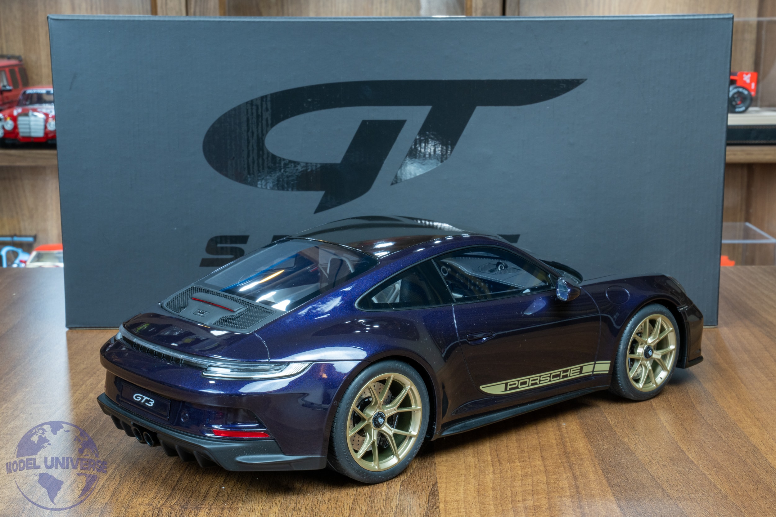 GT Spirit 1:12 Porsche 911 (992) GT3 Touring Purple 2021 (GT937 ...