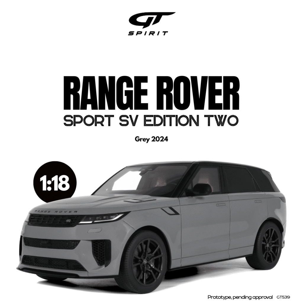 GT Spirit - 1:18 Range Rover Sport SV Edition Two Grey 2024 - Limited ...
