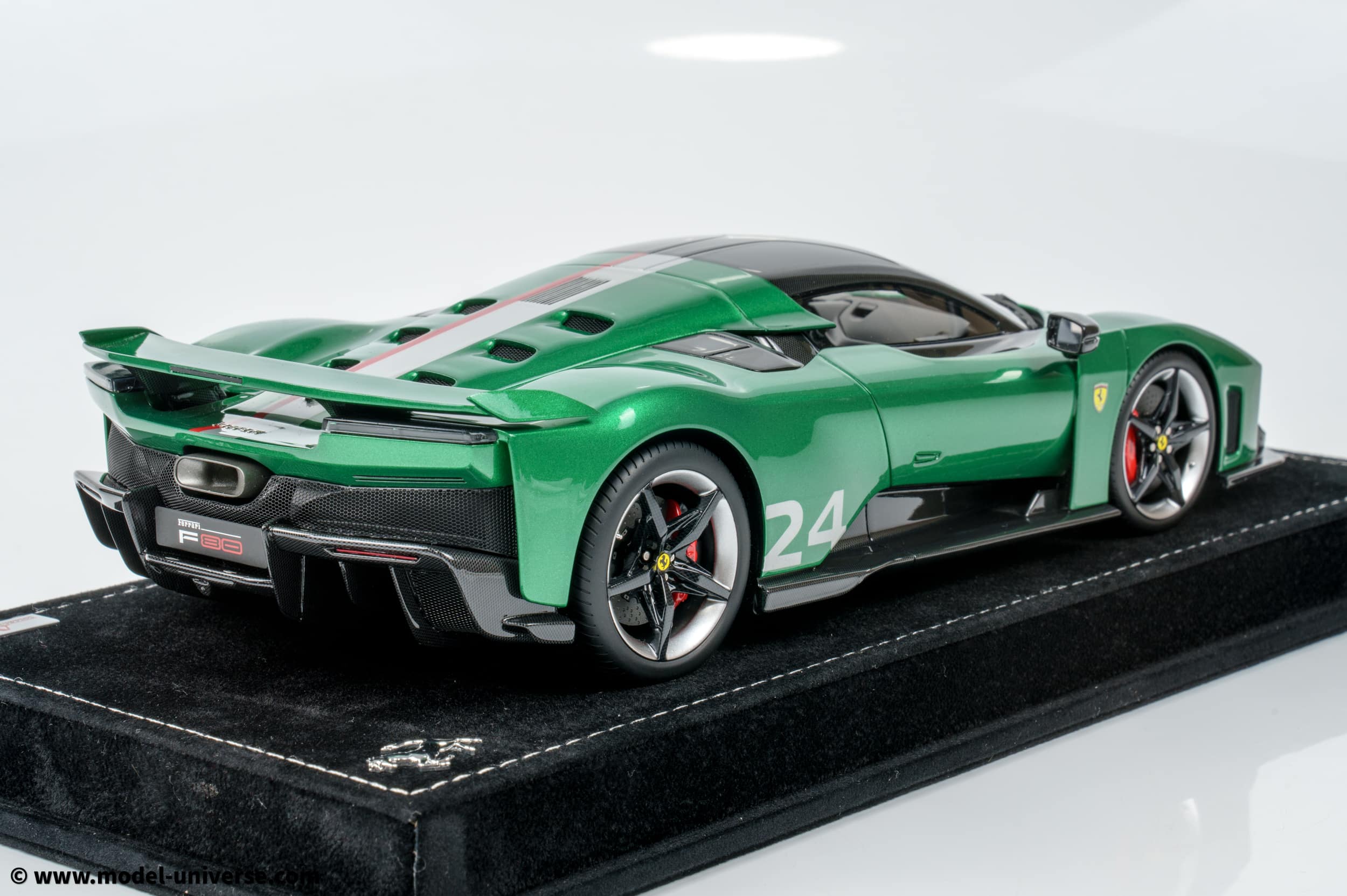 MR Collection - 1:18 Ferrari F80 2024 Green Jewel with Livery - Limited ...