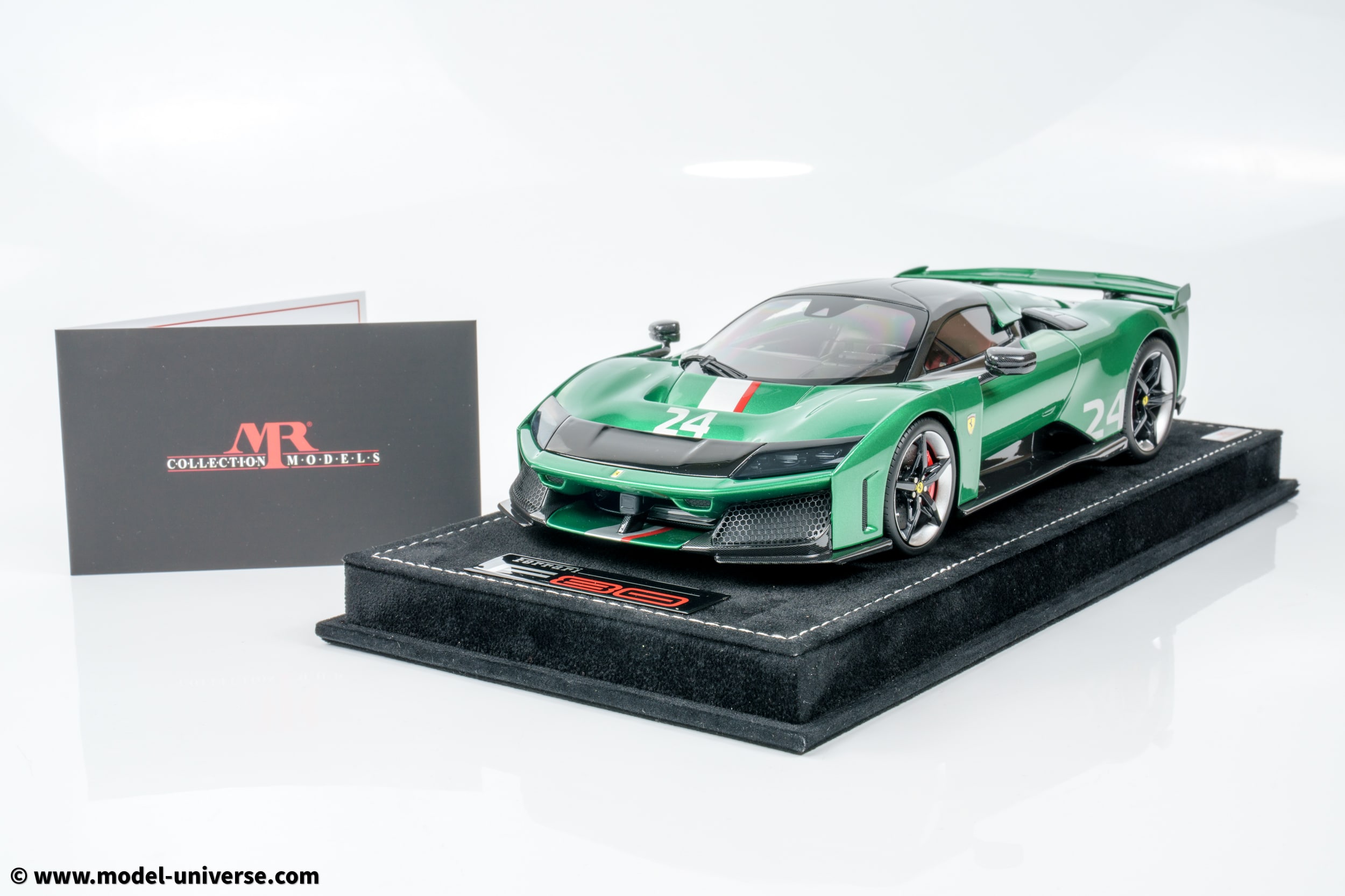 MR Collection - 1:18 Ferrari F80 2024 Green Jewel with Livery - Limited ...