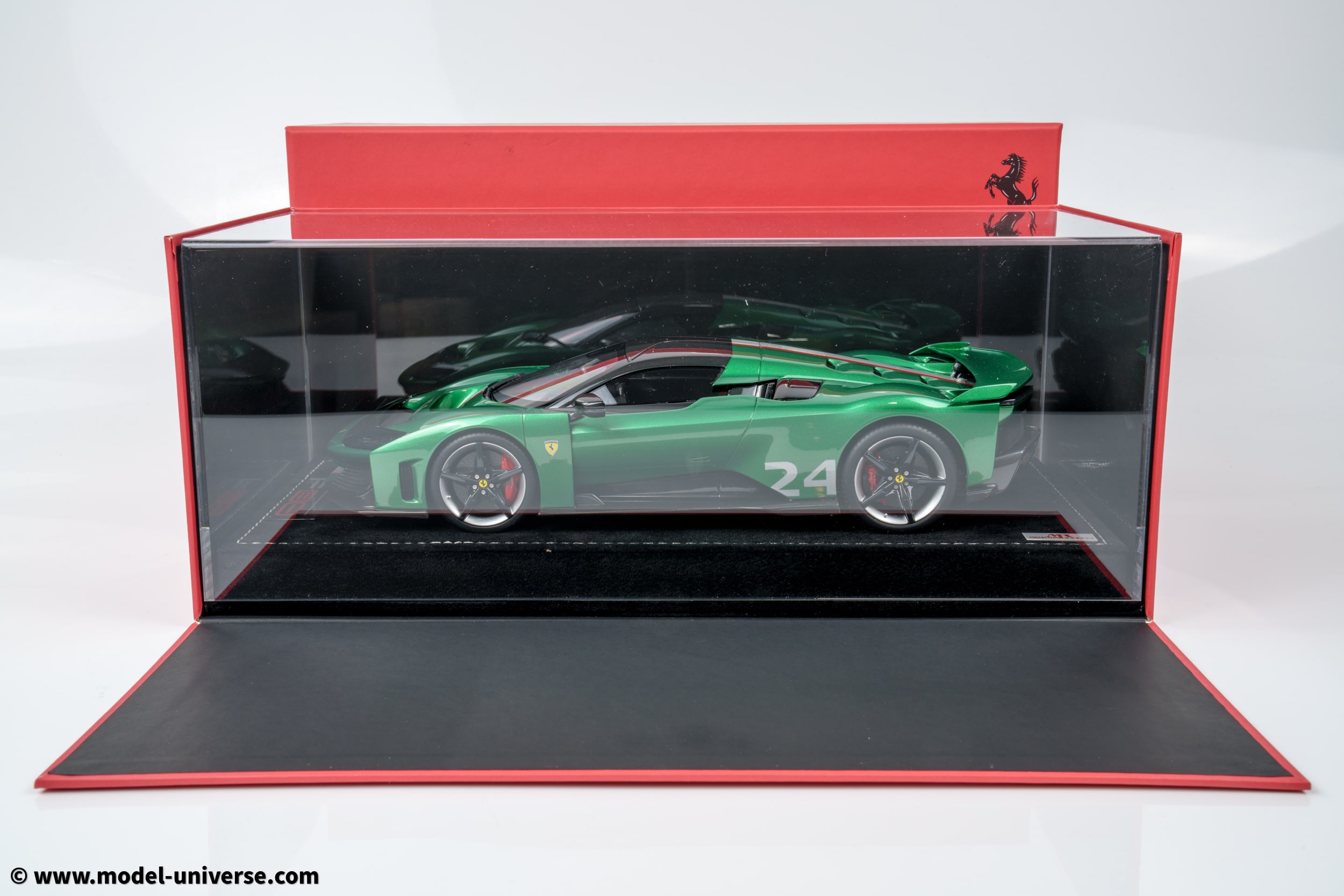 MR Collection - 1:18 Ferrari F80 2024 Green Jewel with Livery - Limited ...