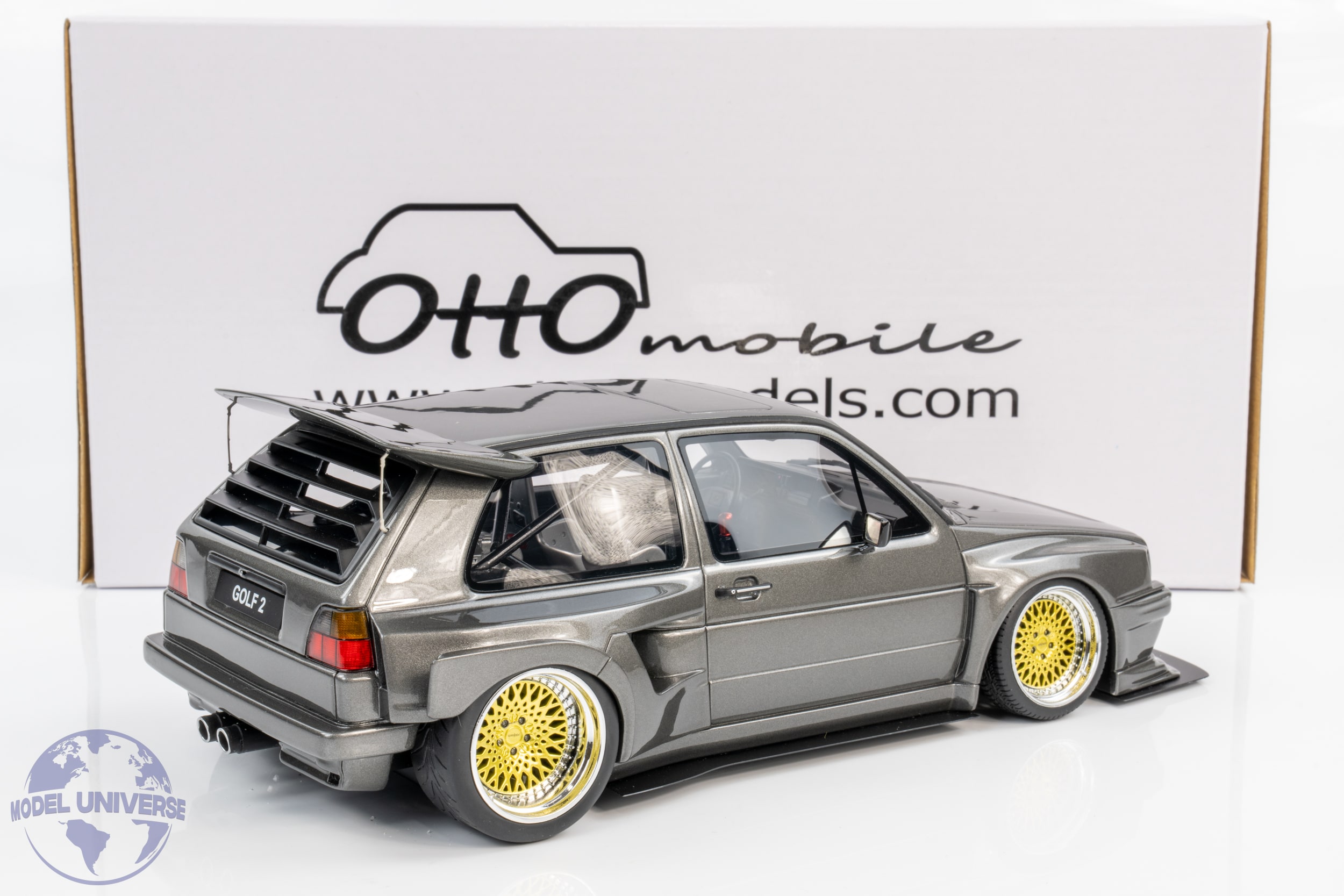 Otto Mobile 1:18 Volkswagen VW Golf II GTI By Khyzyl Saleem Ascot Grey ...