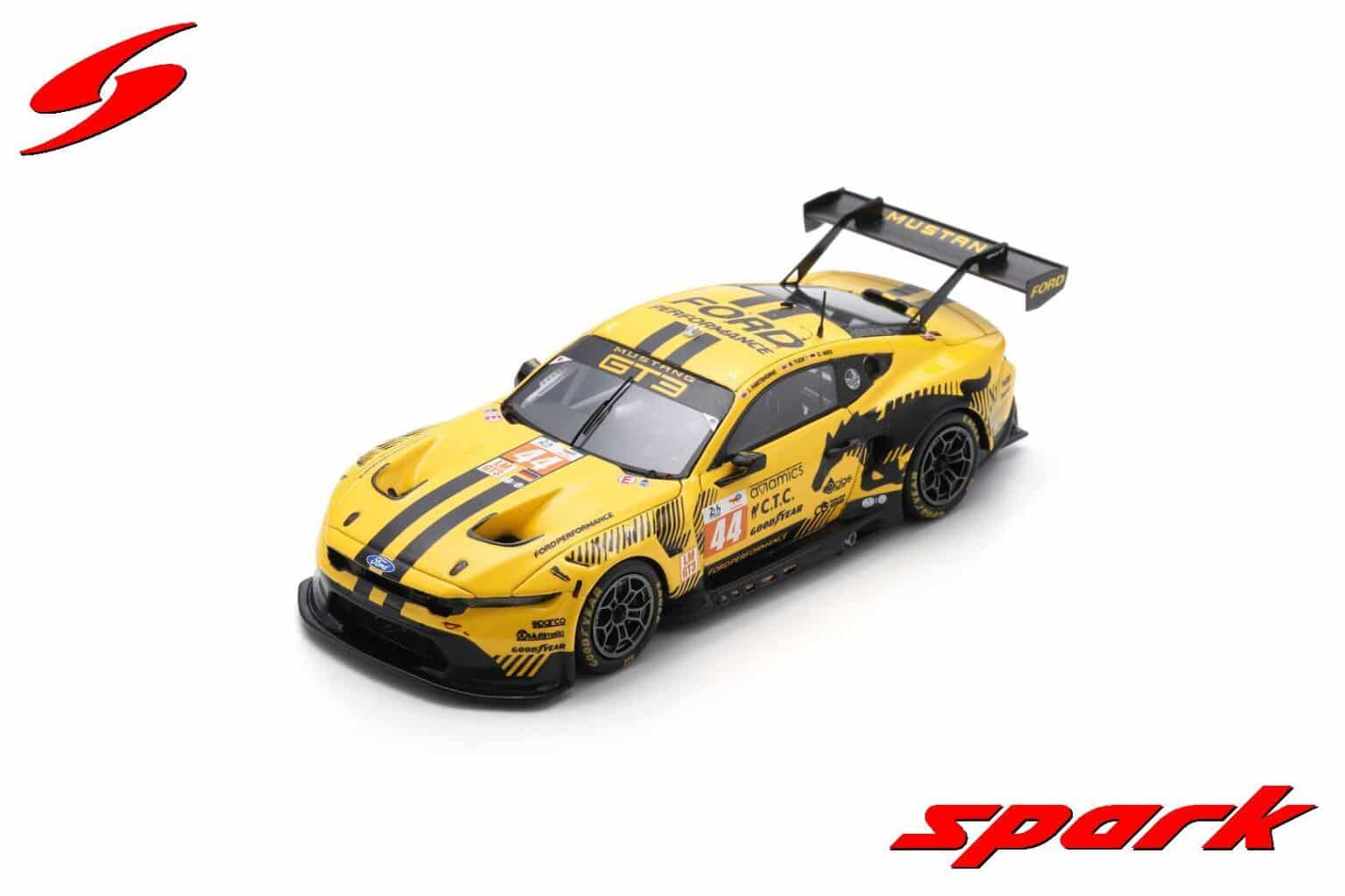 Spark :43 Ford Mustang GT3 #44 Proton Competition Le Mans 24h 2024 ...