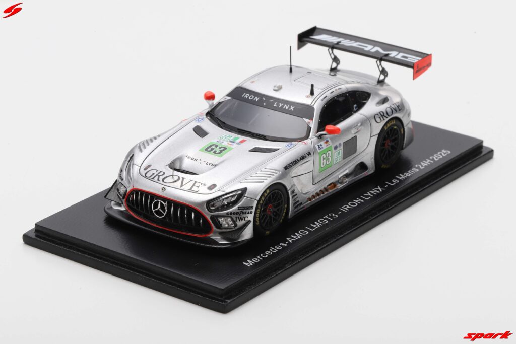 Spark - 1:43 Mercedes-AMG LMGT3 No.63 Iron Lynx 2025 24h Le Mans - S ...