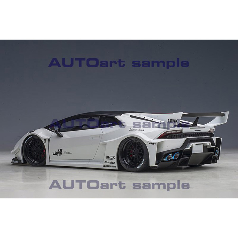 AUTOart - 1:18 Liberty Walk LB Silhouette Lamborghini Huracan GT (White)
