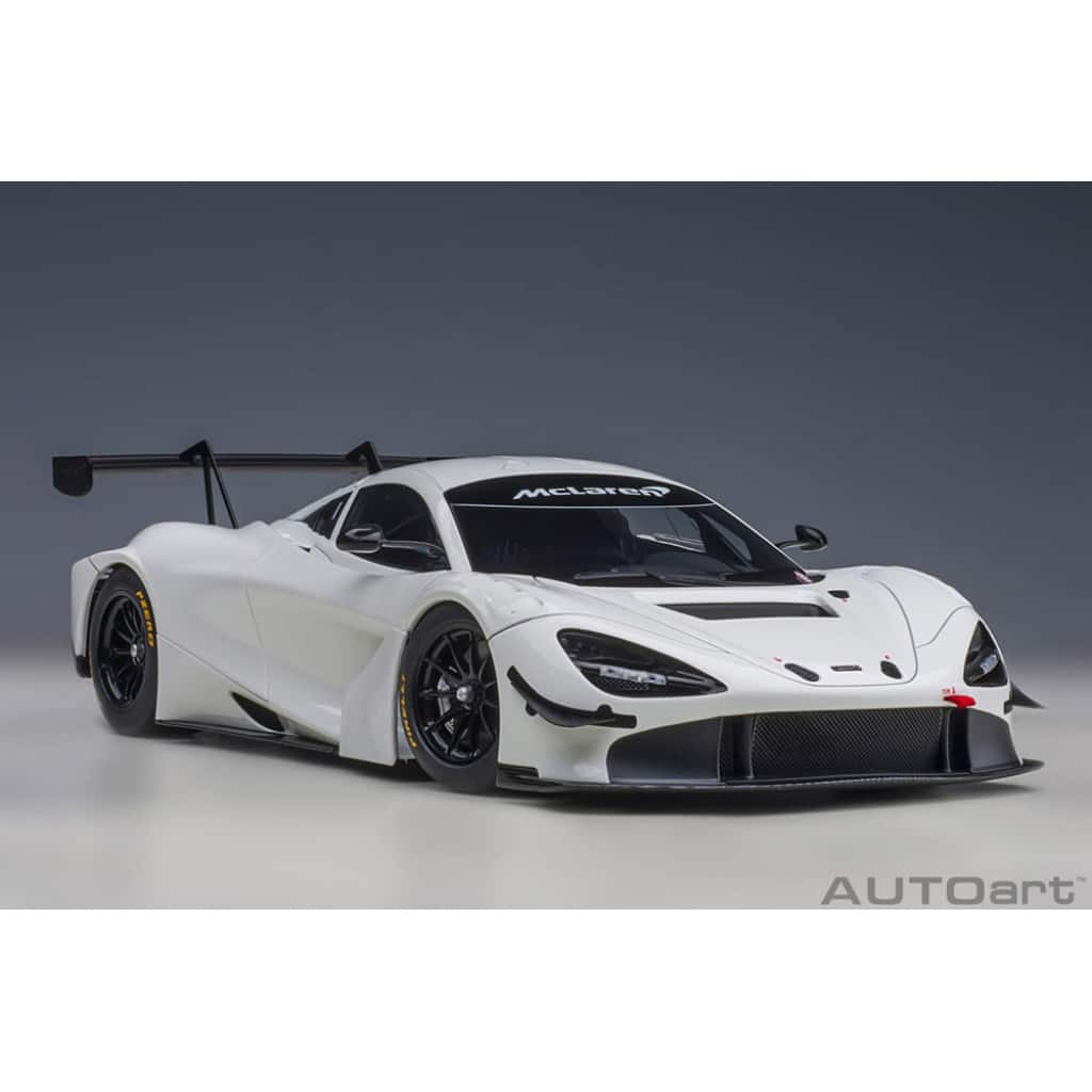 AUTOart - 1:18 McLaren 720S GT3 Plain Body Version (White) | Model Universe