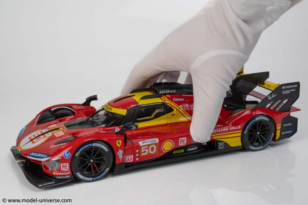 Bburago - 1:18 Ferrari 499P No.50 Winner 24h Le Mans 2024 Fuoco, Molina ...