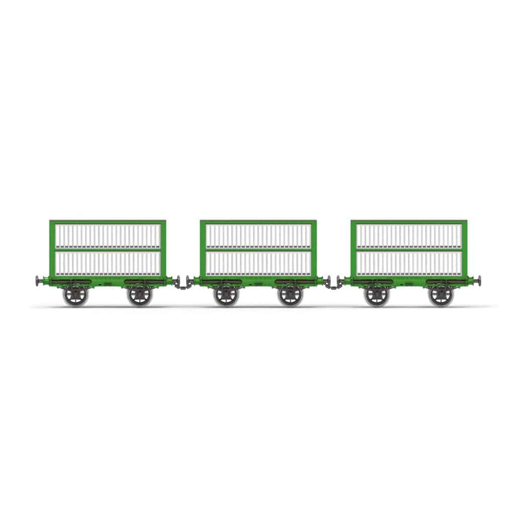 Hornby - L&MR Sheep Wagon Pack (R60165) OO Gauge | Model Universe