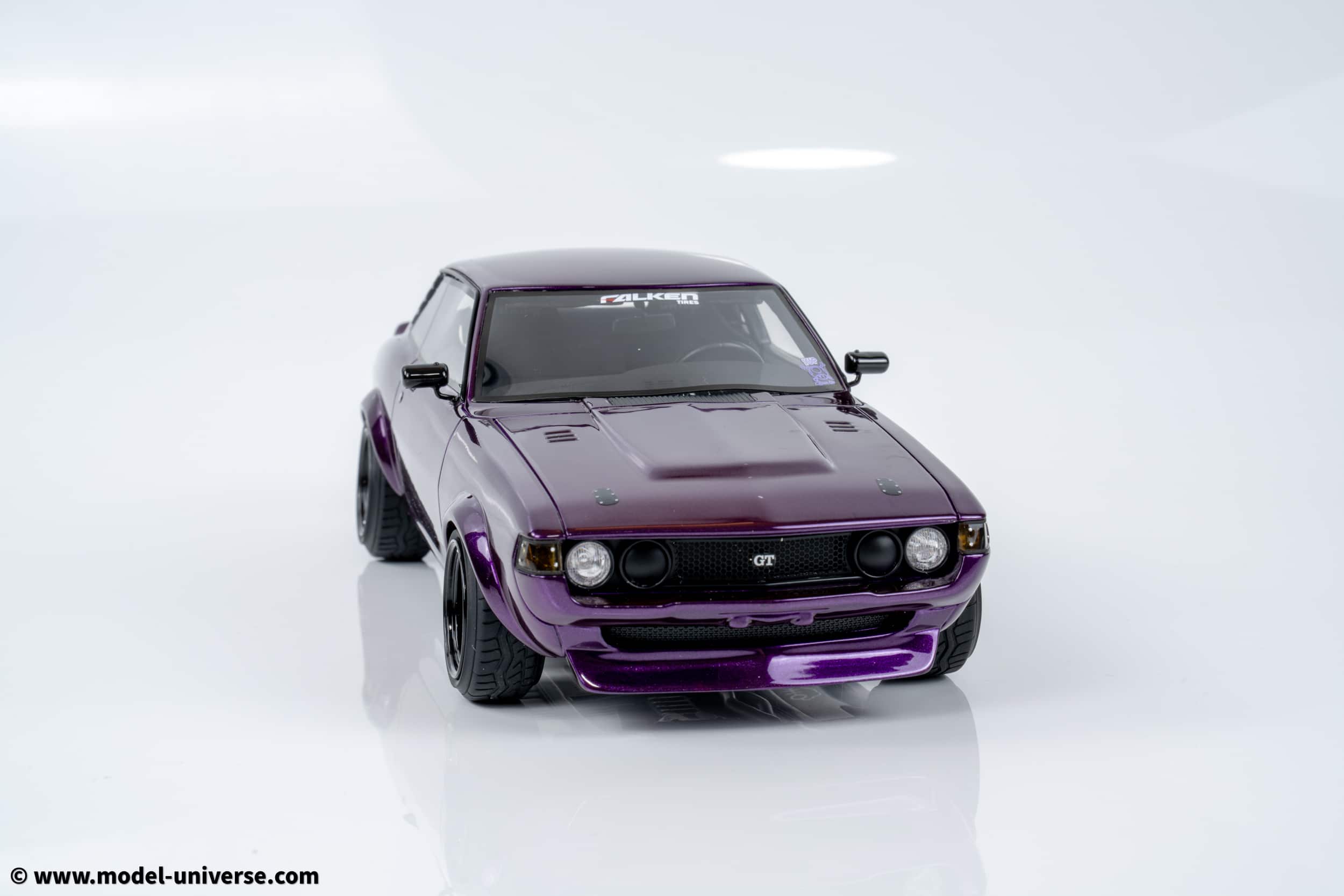 Otto Mobile - 1:18 Toyota Celica (RA24) Restomod Mightnight Purple 2015 ...