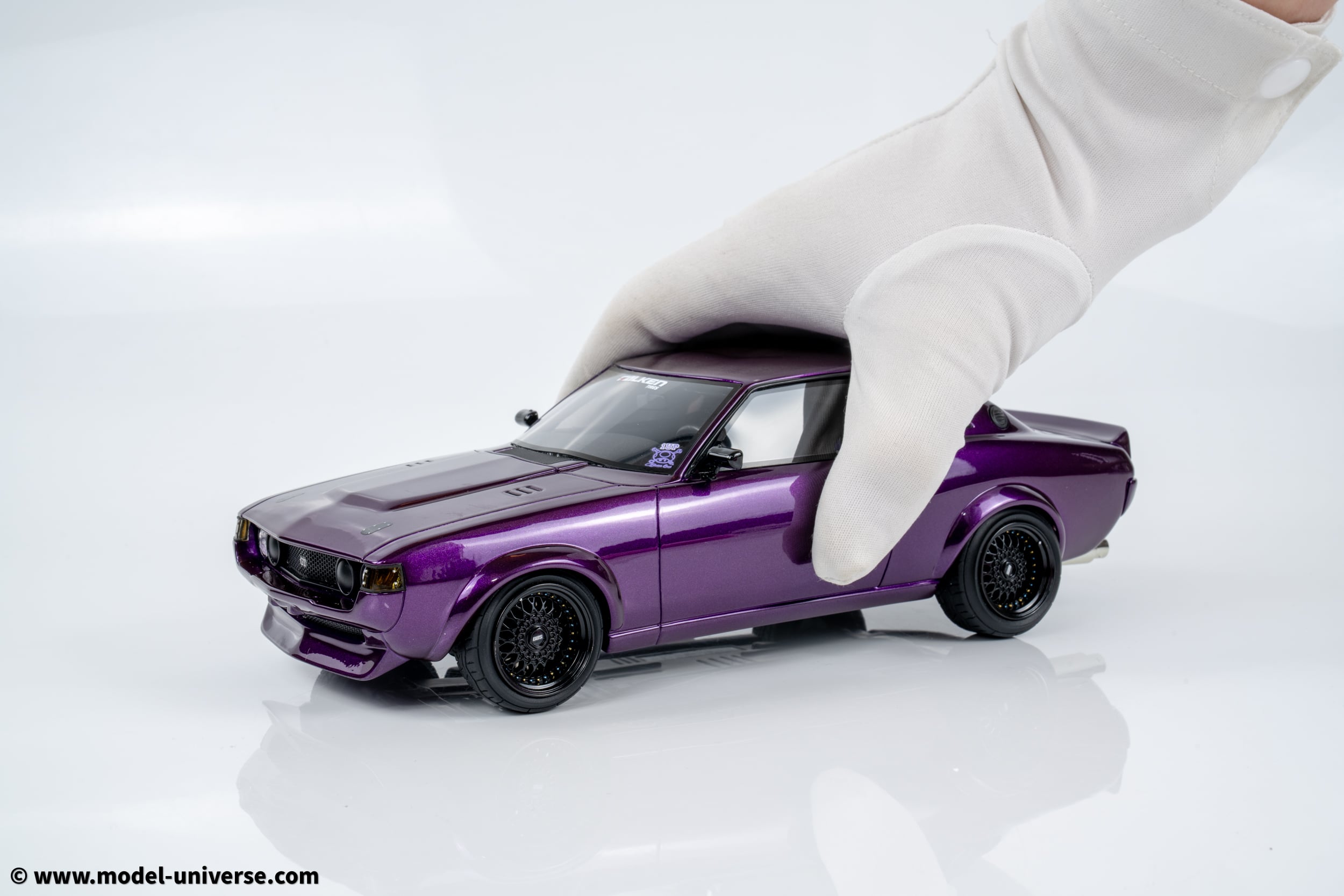 Otto Mobile - 1:18 Toyota Celica (RA24) Restomod Mightnight Purple 2015 ...