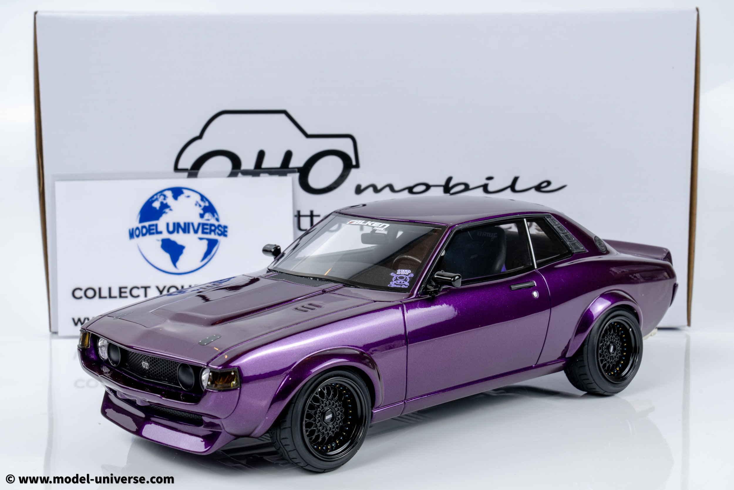 Otto Mobile - 1:18 Toyota Celica (RA24) Restomod Mightnight Purple 2015 ...