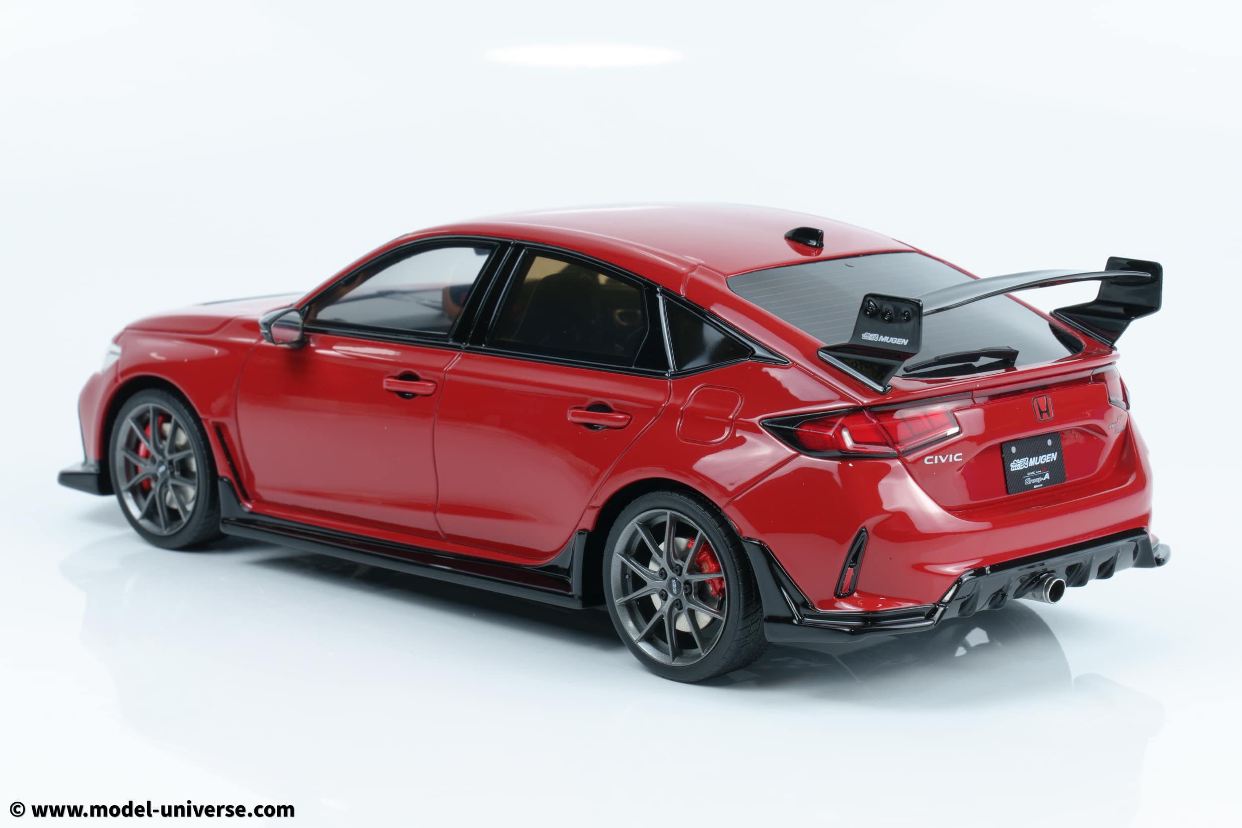 Otto Mobile - 1:18 Honda Civic Type R Mugen Rallye Red 2024 - Limited ...