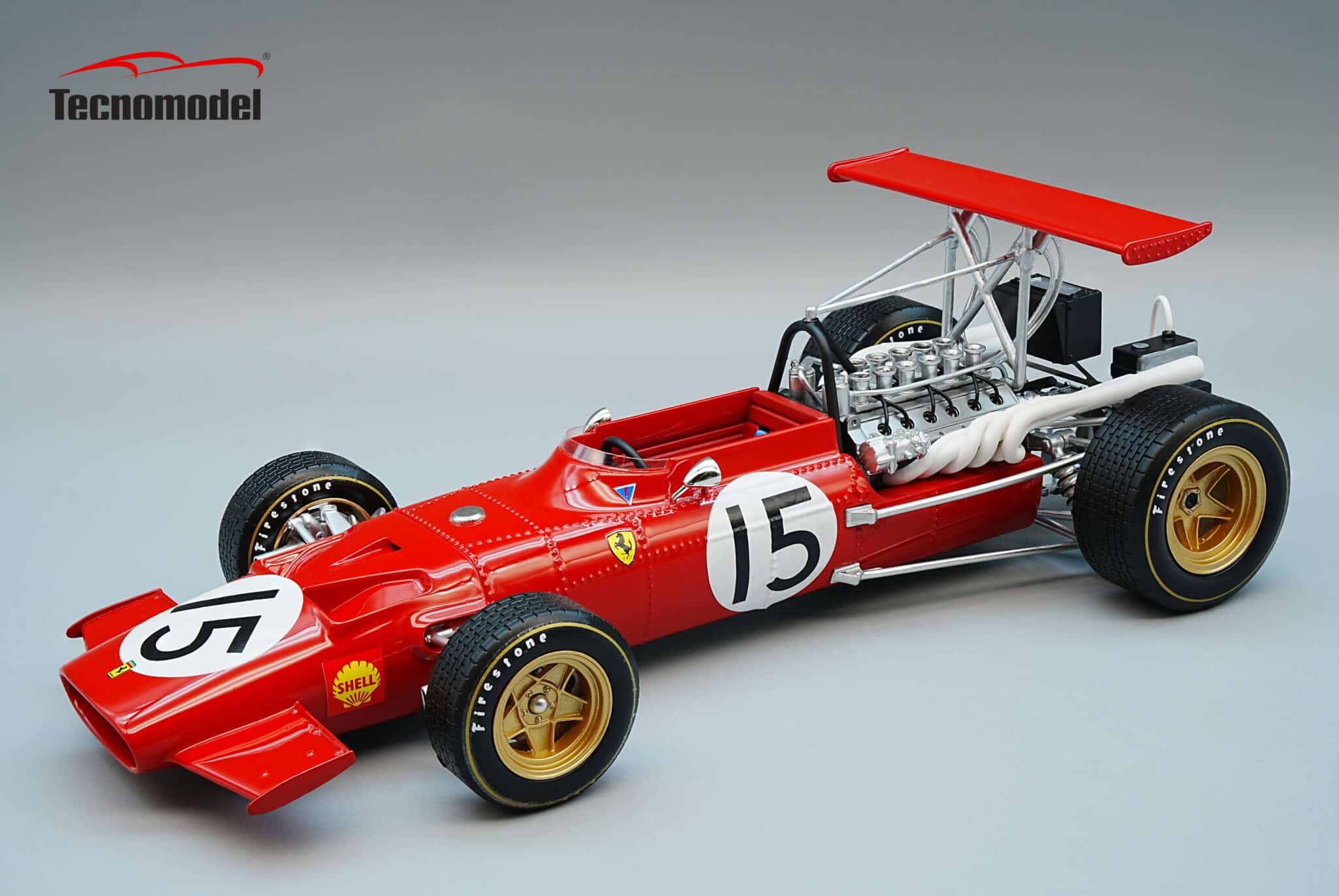 Tecnomodel - 1:18 Ferrari 312 F1 1969 #15 Chris Amon | Model Universe