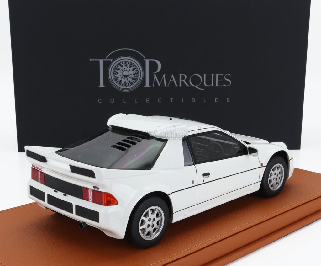 Top Marques - 1:18 Ford RS200 Evolution White | Model Universe