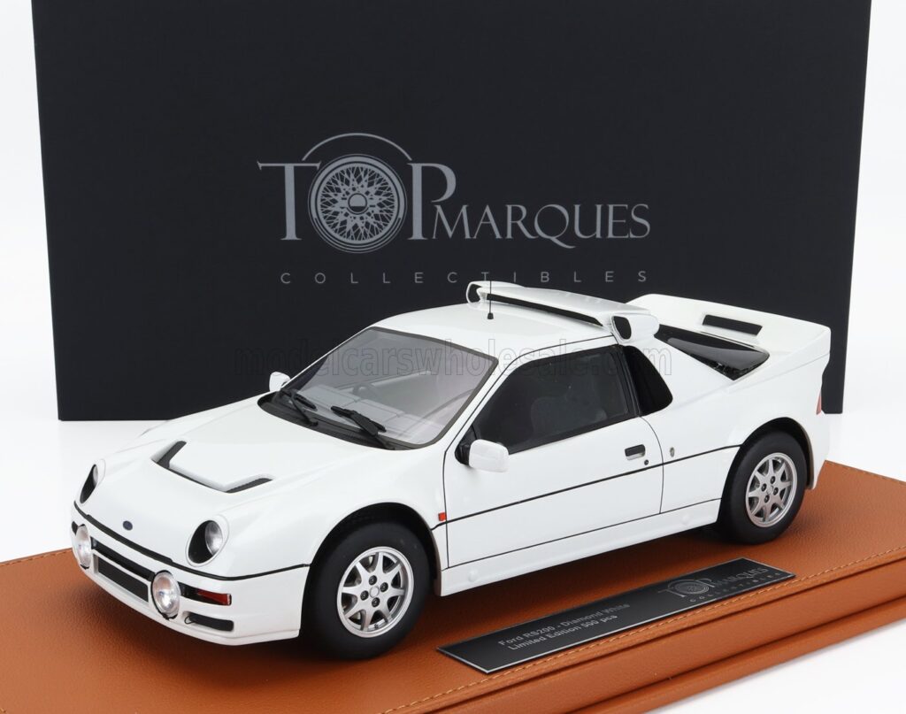 Top Marques - 1:18 Ford RS200 Evolution White | Model Universe