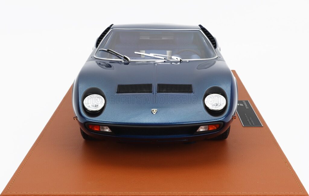 1:12 Lamborghini Miura P400 SV 1971 Bleu Medio - Limited Edition Resin ...