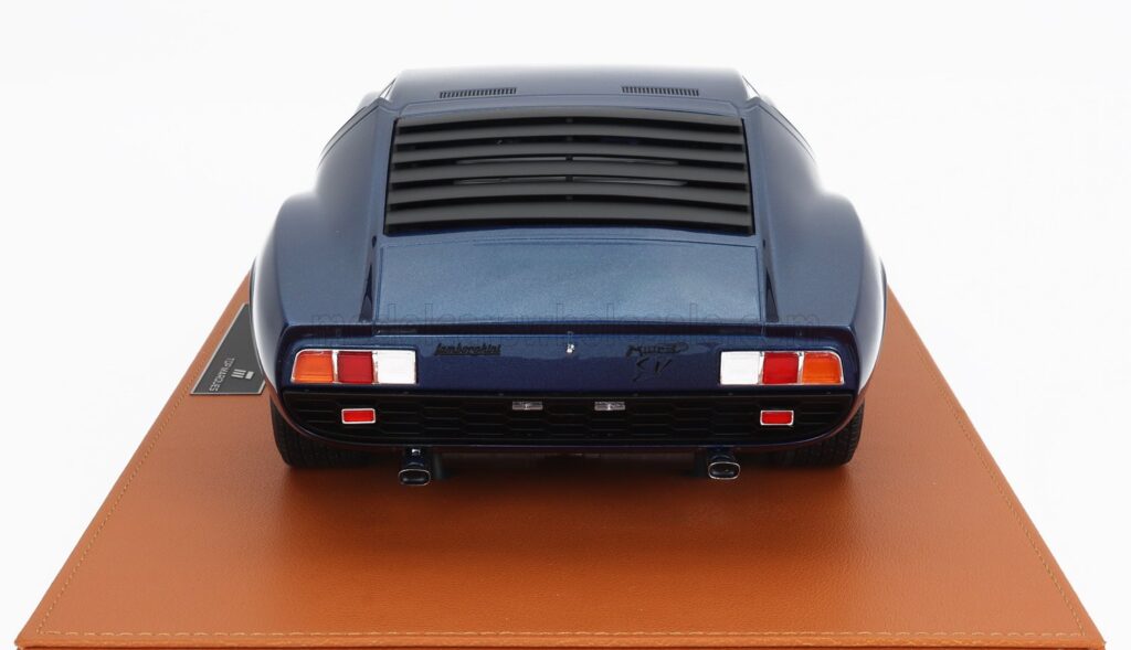 1:12 Lamborghini Miura P400 SV 1971 Bleu Medio - Limited Edition Resin ...