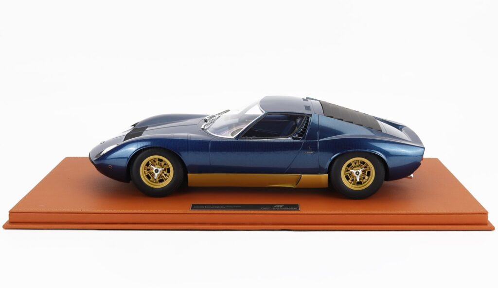 1:12 Lamborghini Miura P400 SV 1971 Bleu Medio - Limited Edition Resin ...