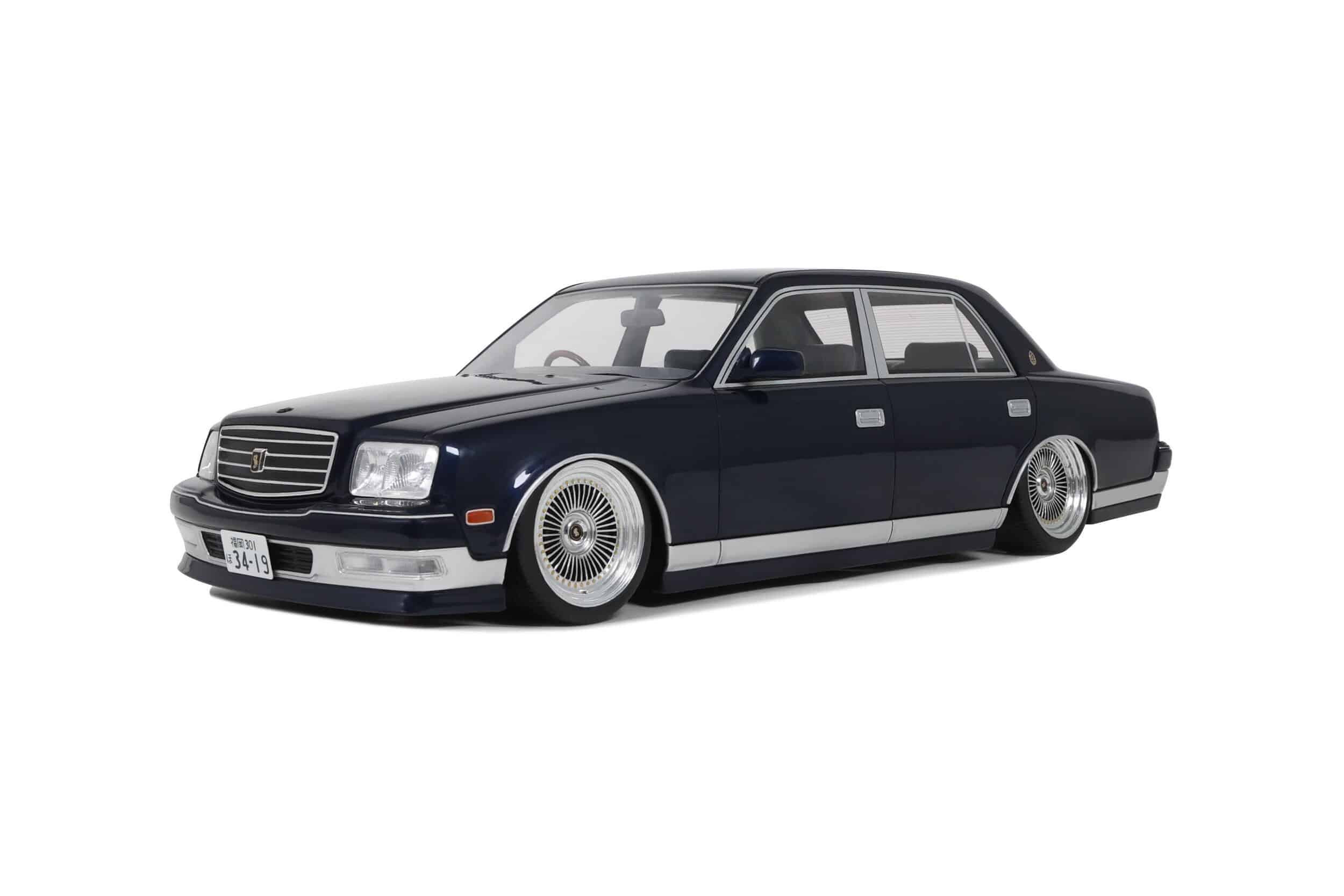Pre Order Otto Mobile 1:18 Toyota Century V12 Stance Blue Mica 2008 ...