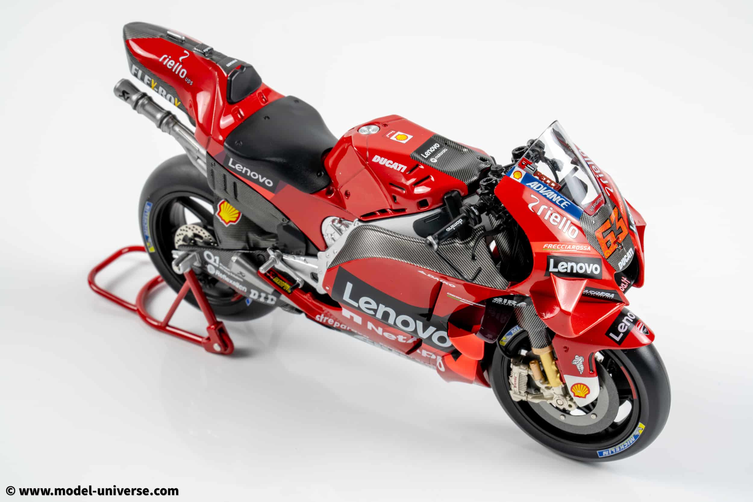 TSM 1:12 Ducati Desmosedici GP22 #63 Francesco Bagnaia 2022 World ...