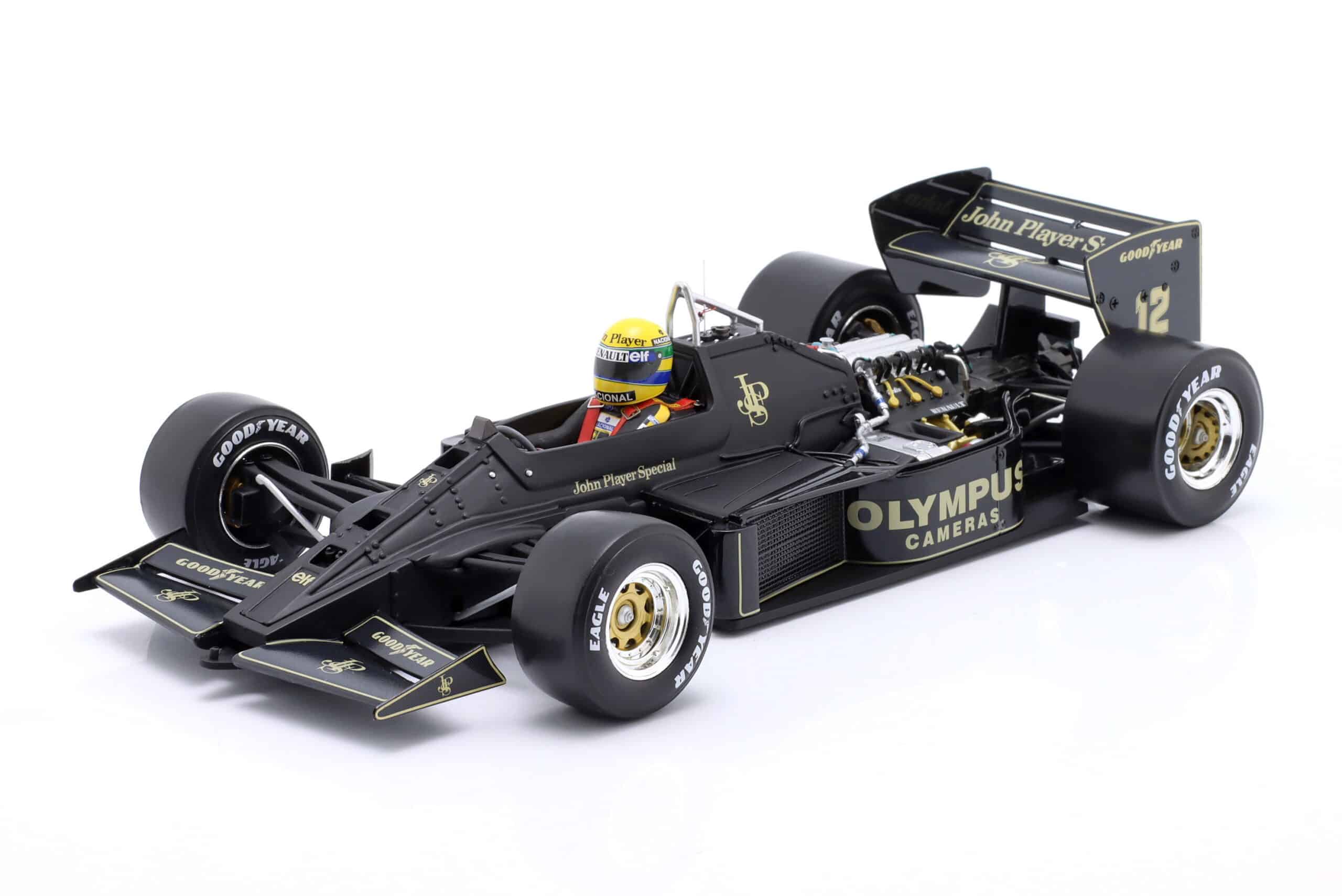 WERK83 - 1:18 Lotus 97T No.12 Ayrton Senna Pole Position Monaco GP 1985 ...