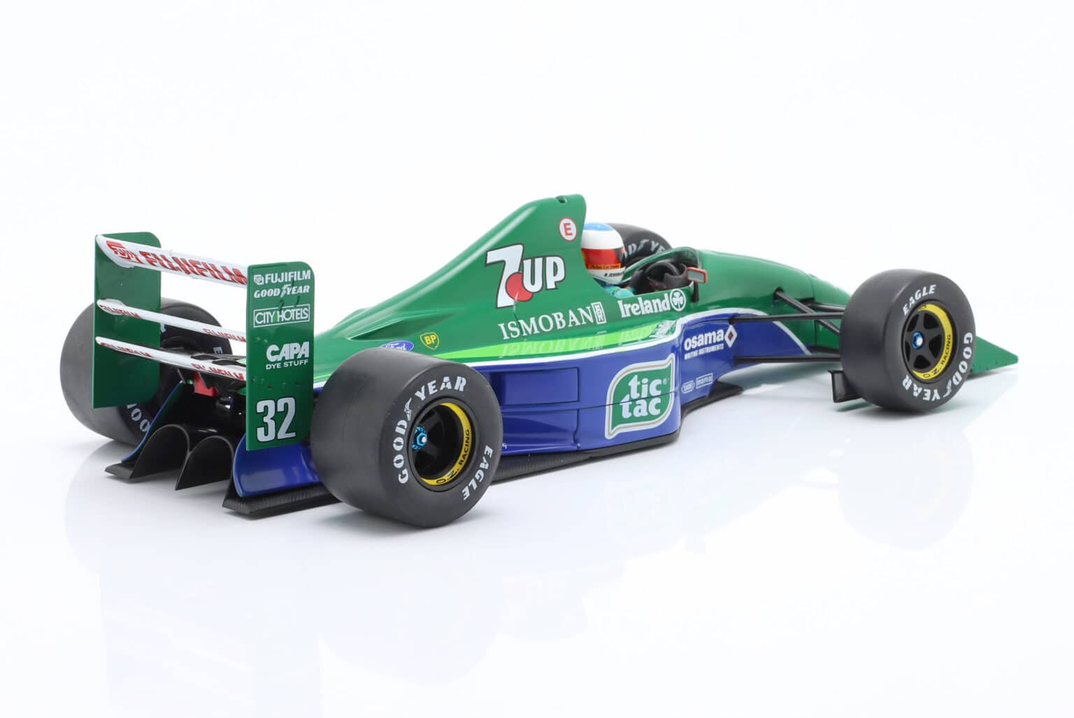 WERK83 - 1:18 Jordan J191 F1 Michael Schumacher First Race 1991 Belgian ...
